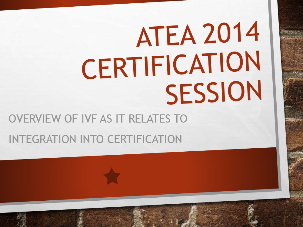 Certification Forms